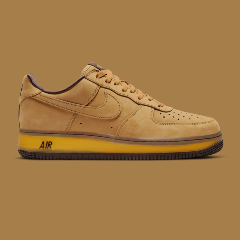 NIKE AIR FORCE 1 LOW WHEAT DARK MOCHA - TeemoSneaker