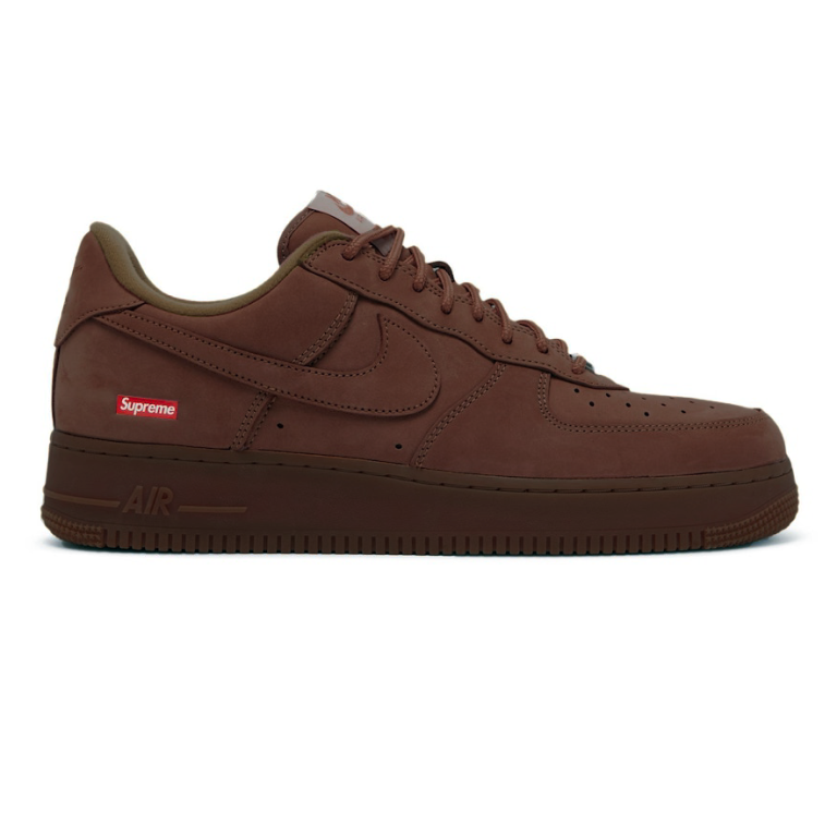 SUPREME x NIKE AIR FORCE 1 LOW "BAROQUE BROWN" - TeemoSneaker
