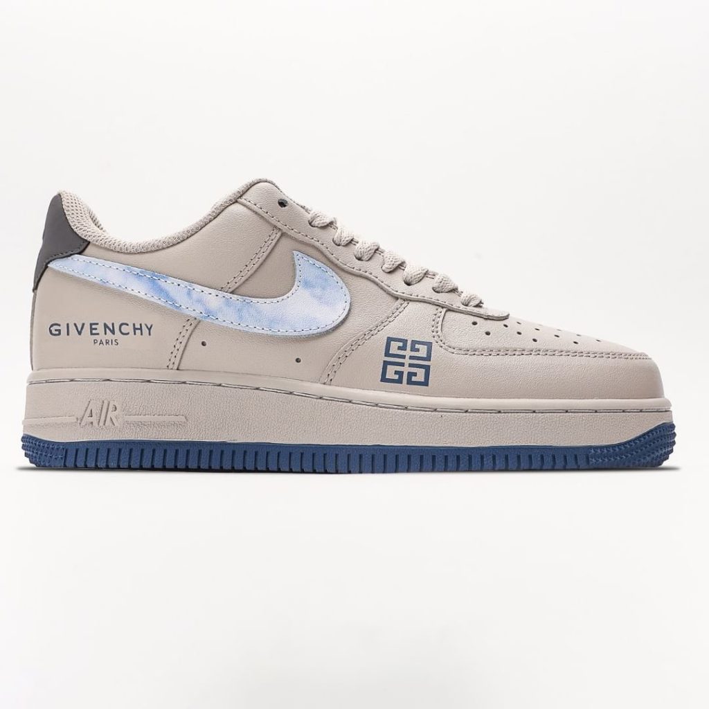 NIKE AIR FORCE 1 BLUE GIVENCHY - TeemoSneaker