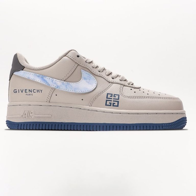 NIKE AIR FORCE 1 BLUE GIVENCHY - TeemoSneaker