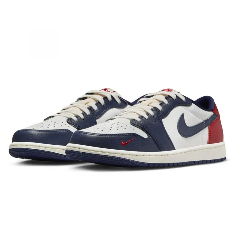 NIKE AIR JD1 RETRO LOW OG HOWARD UNIVERSITY - TeemoSneaker