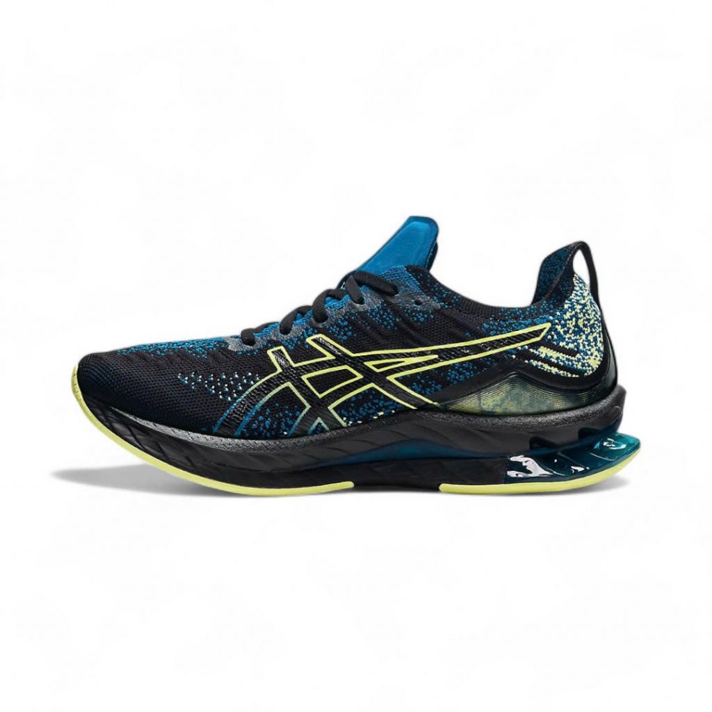 ASICS GEL KINSEI BLAST BLACK GLOW YELLOW - TeemoSneaker