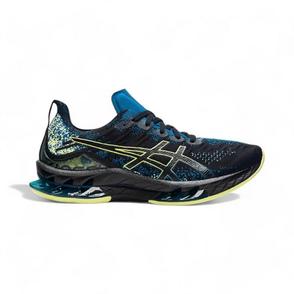 ASICS GEL KINSEI BLAST BLACK GLOW YELLOW - TeemoSneaker