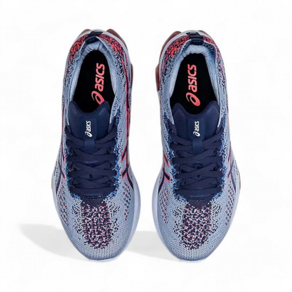 ASICS GEL KINSEI BLAST BLUE RED - TeemoSneaker