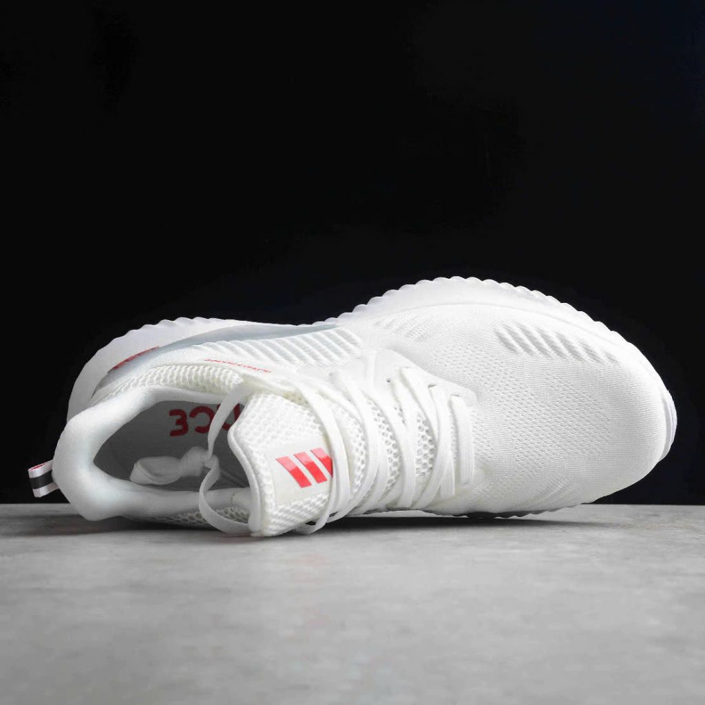 ADIDAS ALPHABOUNCE BEYOND WHITE RED - TeemoSneaker