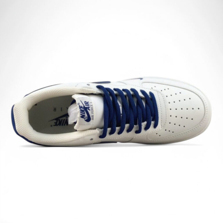 NOAH x NIKE AF1 LOW WHITE NAVY - TeemoSneaker