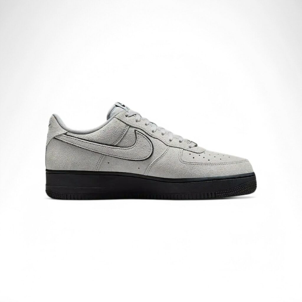 NIKE AF1 SMOKE GREY SUEDE - TeemoSneaker