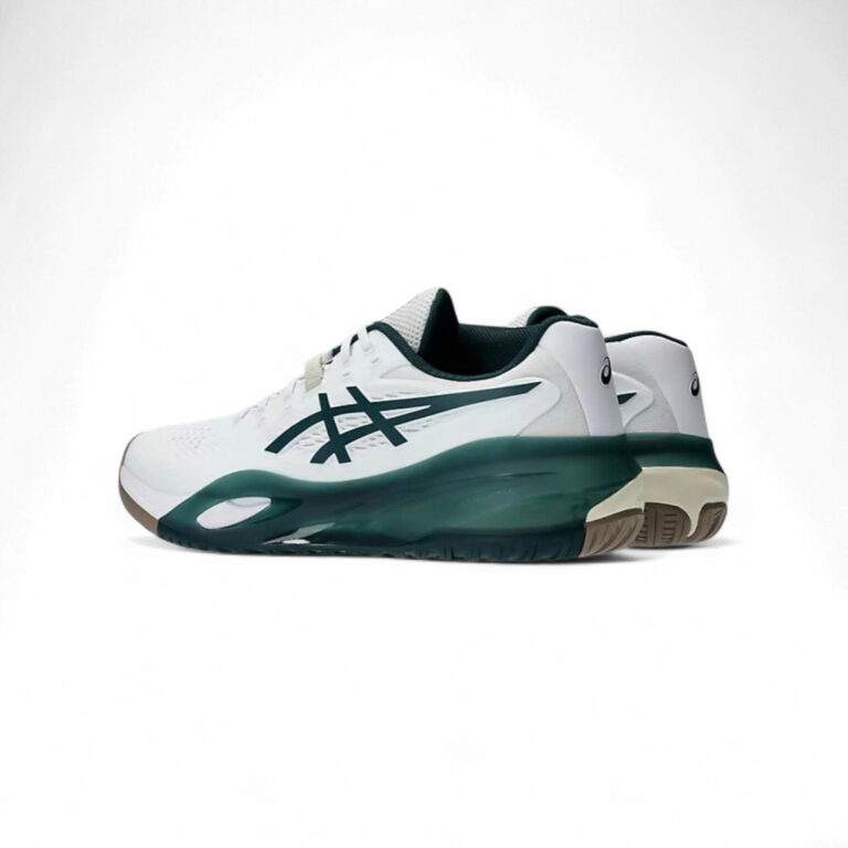 ASICS GEL-RESOLUTION X WHITE SAXON GREEN - TeemoSneaker